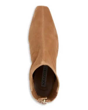 AQUAZZURA Saint Honore Booties - Camel