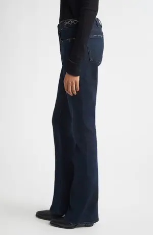 GOLDEN GOOSE Journey Stretch Denim Bootcut Jeans