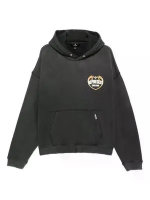 REPRESENT Logo-embroidered Hoodie