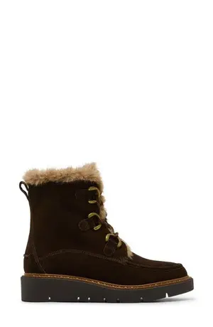 Blondo Monday Waterproof Lace-up Boot - Java Suede