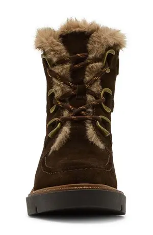 Blondo Monday Waterproof Lace-up Boot - Java Suede