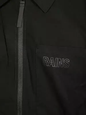Rains Logo-detail Shirt Jacket
