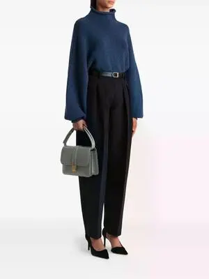 Khaite Button-detailed Pleated Trousers