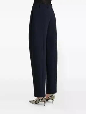 Khaite Button-detailed Pleated Trousers