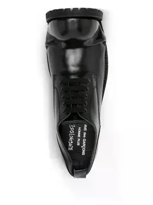 Comme Des Garçons Asymmetric Lace-up Shoes