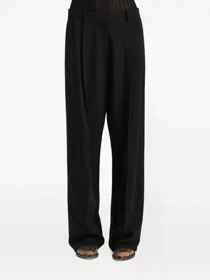 Khaite Belt-loops Pleated Trousers
