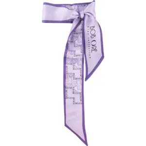 BOB ORÉ BLUE COLLECTION Twilly Silk Scarf - Purple