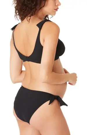 CACHE COEUR Maternity Porto Vecchio Bikini - Black