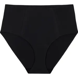 Uwila Warrior Soft Seamless High-waisted Brief - Tap Shoe Black