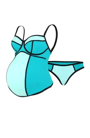 CACHE COEUR Underwired Maternity Tankini - Mint