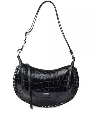 Isabel Marant Leather Shoulder Bag With Studded Detail