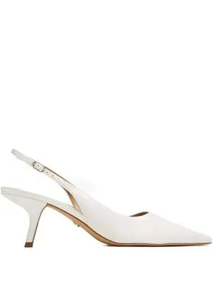 Sam Edelman 60mm Bianka Slingback Pumps - White