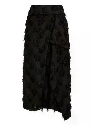 Erdem Draped Midi Skirt