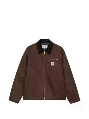 Carhartt Work In Progress Detroit Corduroy-collar Jacket - Brown