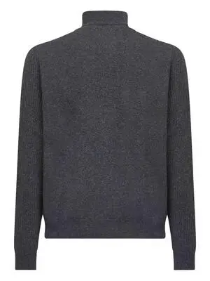 LARDINI Wool Blend Shirt Jacket