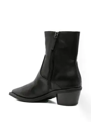 Ash Hasley Leather Ankle Boots