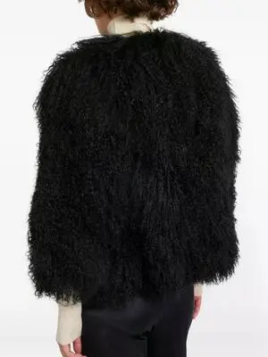 YVES SALOMON Shearling Jacket - Black