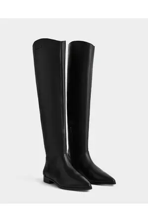 Rudsak Leather High-shaft Boots - Black