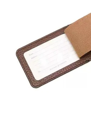 ASPINAL OF LONDON Leather Tag