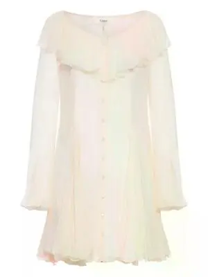 Chloé Mini Dress With Ruffled Detailing