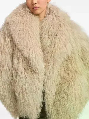 YVES SALOMON Shearling Jacket - Neutrals