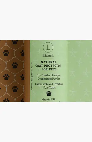 LIZUSH Natural Pet Coat Protector Powder