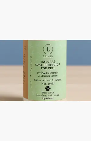 LIZUSH Natural Pet Coat Protector Powder