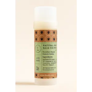 LIZUSH Natural Pet Paw Balm - None