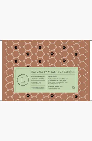 LIZUSH Natural Pet Paw Balm