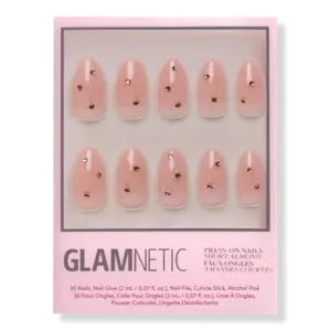 GLAMNETIC Pink Comet Press-on Nails