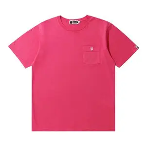 A BATHING APE One Point Pocket Overdye Tee