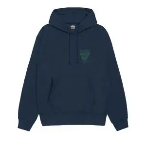 StÜssy Dragon Print Hoodie - Blue