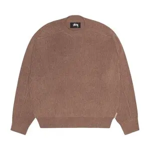 StÜssy Exposed Seam Crewneck - Brown