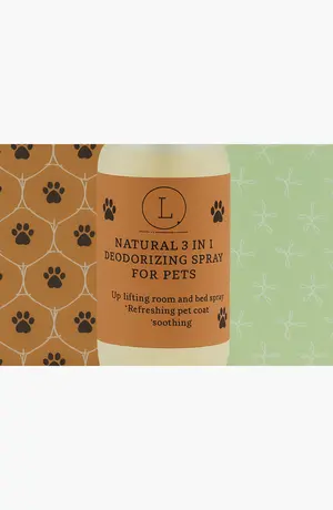 LIZUSH Natural Deodorizing Spray For Pets