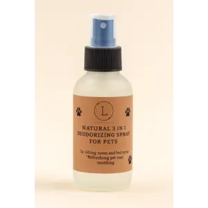 LIZUSH Natural Deodorizing Spray For Pets - None