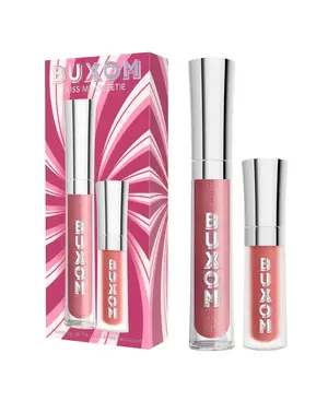 BUXOM 2-pc. Kiss Me Sweetie Plumping Lip Set - Folp Dolly-true Mauve Mini Folp Hot Todd