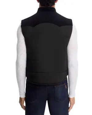 Monfrère Wayne Neddle Corduroy Vest - Noir