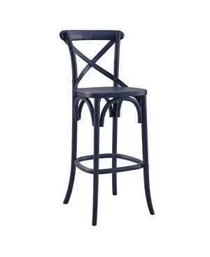 MODWAY Gear Bar Stool - Midnight Blue