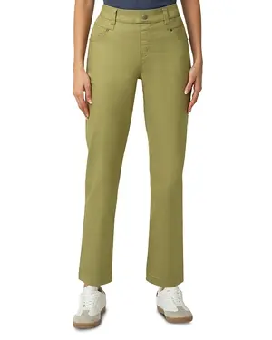 Hue Mid Rise Straight Jeans - Boa
