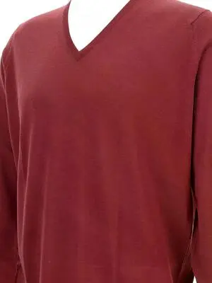 John Smedley V-neck Long-sleeve Sweater