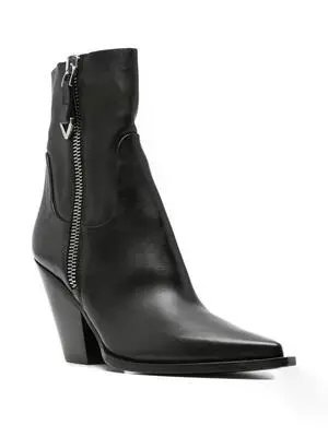 Elena Iachi 90mm Pointed-toe Ankle Boots