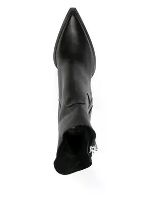 Elena Iachi 90mm Pointed-toe Ankle Boots