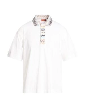 Missoni Polo Shirt Size Cotton - White