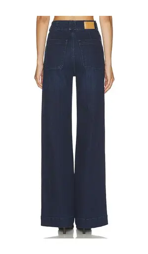 PISTOLA Lana Double Button Wide Leg Jeans