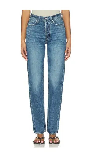 PISTOLA Cassie Super High Rise Straight Jeans - Legend