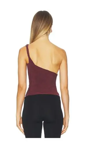 PEACHY DEN One Shoulder Top