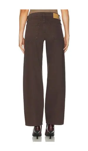 Rag & Bone Saige Low Rise Relaxed Straight Jeans