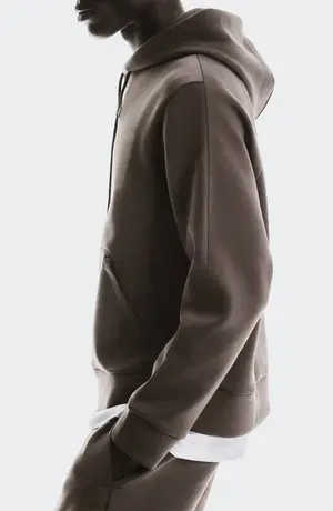 On Focus Technical Hoodie - Pebble