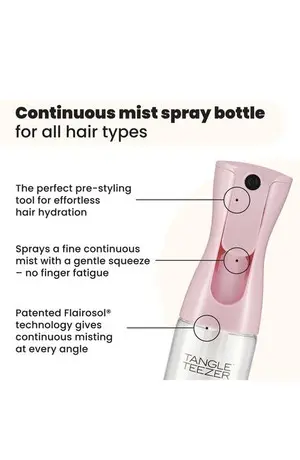 TANGLE TEEZER Mini Fine-mist Spray Bottle - Millennial Pink