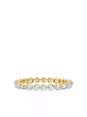 TILLA 14k Yellow Diamond Eternity Ring - Gold